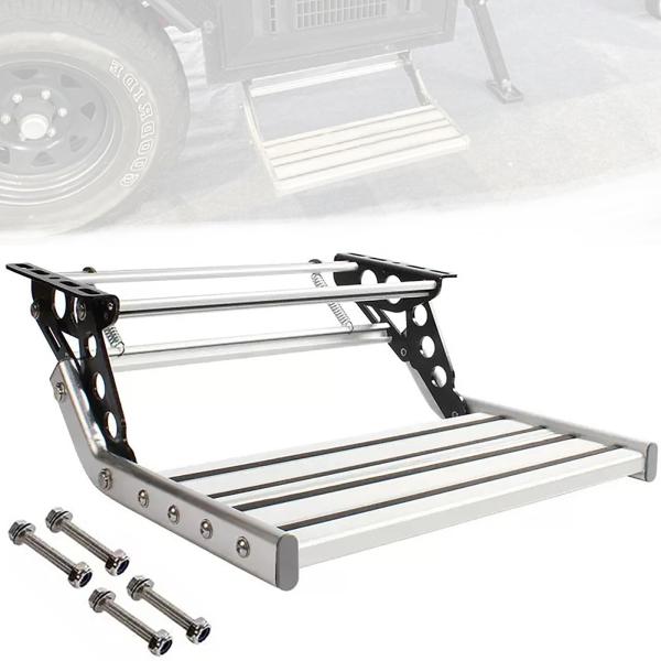 商品名:  SDdPulse Rv Folding Steps Camper Step, Electric Automatic Rv Step Assembly, Telescopic Anti Skid, for Motorhome Rv...