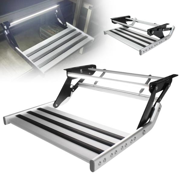 商品名:  SDdPulse Rv Folding Steps Electric Rv Folding Steps | Automatic Retractable Platform| Rv Entrance Step | Aluminum ...