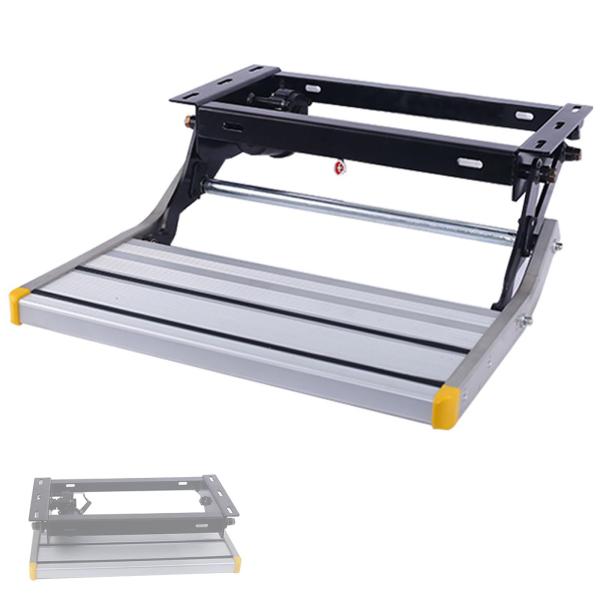 商品名:  SDdPulse RV Camper Steps, Wheels Electric Automatic Assembly, 200kg/440 Lbs, Anti Slip Steps, for RV Camper Van Mo...