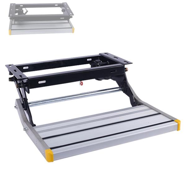 商品名:  SDdPulse Rv Steps, Rv Camper Steps, 200kg/440 Lbs, Automatic Assembly, Aluminum Alloy Single Ladder Step Telescopi...
