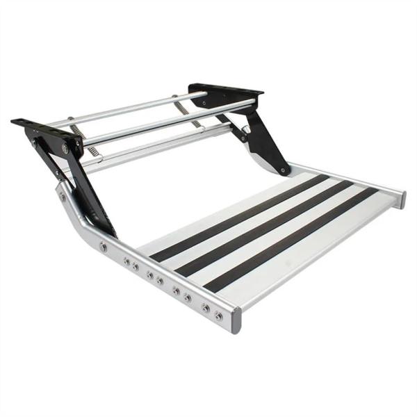 商品名:  SDdPulse Entry Doorway Manual Folding Step Motorhomes Aluminum Alloy RV Pedal Step Telescopic Accessories,Manual W...