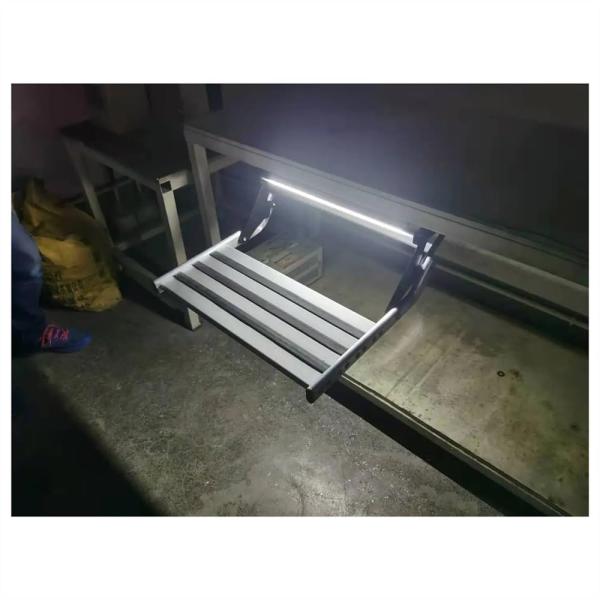 商品名:  SDdPulse Entry Doorway Manual Folding Step Motorhomes Aluminum Alloy RV Pedal Step Telescopic Accessories,Manual w...