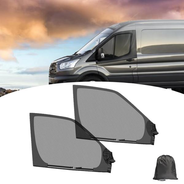 商品名: Eysbiy 車用ウィンドウシェード ユニバーサル磁気バンバグスクリーン フロントドア用 プライバシーバン日焼け防止ネット 通気性メッシュ スプリンター、メトリス、トランジット、プロマスター、その他のバン用 Eysbiy Magn...