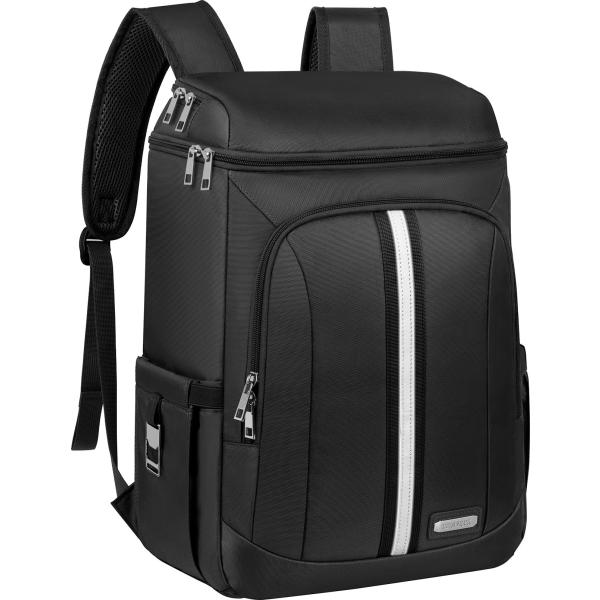 商品名: LTINVECK (ルティンベック) クーラーバックパック レディース メンズ 断熱バックパック クーラー 漏れ防止 ダブルデッキ ワークランチボックス クーラーバッグ ホット&amp;コールドサーマルバックパック 反射ストライプ...