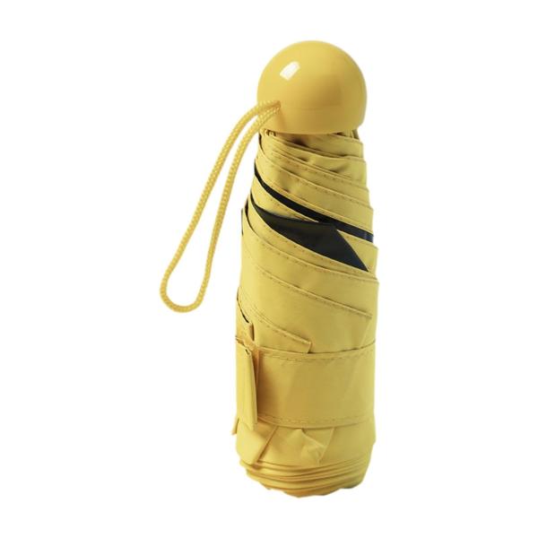 商品名:  Fancyes Mini Umbrella for Purse Strong Small Folding Umbrella for Outdoor Activities, Yellowブランド: Fancyes商品サイズ: 18...