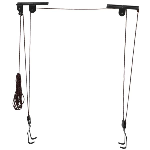 商品名:  LABRIMP 1set Bike Overhead Pulley System for Easy Garage Ceiling Storage Heavy-Duty Bike Rack for and Ladders Simp...