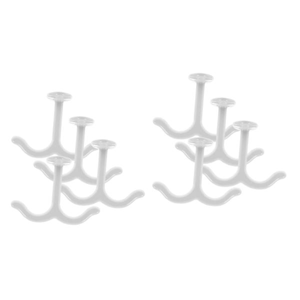 商品名:  HOOTNEE 8pcs Coat Towel Hangers Heavy Duty Ceiling Hooks Wall Hangers Without Nails Portable Closet Hooks for Hang...