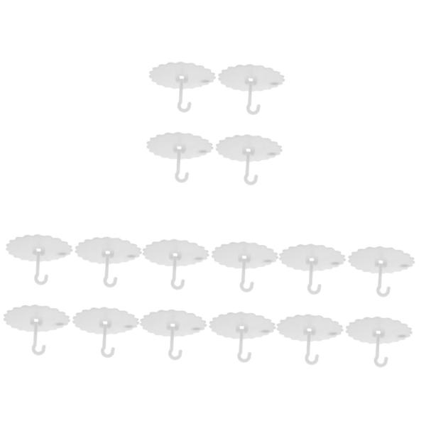 商品名:  ULTECHNOVO 16pcs Removable Ceiling Hooks Strong Cup Utility Hooks for Canopy Installation Material for Bedroom and...