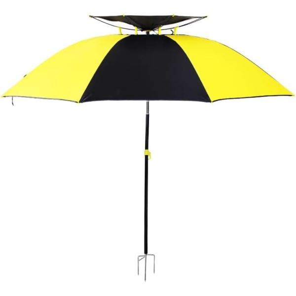 商品名:  ESHINEDE Thickened Vinyl Fishing Umbrella Umbrella Universal Windproof Double-layer Large Fishing Umbrella Outdoor...