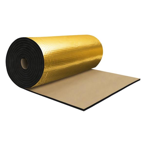 商品名:  X AUTOHAUX 197mil 5mm 1.62sqft Car Sound Deadening Mat Aluminum Foil Foam Heat Shield Material for Hood Fender and...