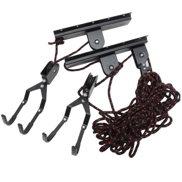 商品名:  Outanaya 1set Bike Ceiling Mount -mounted Hook for Garage Indoor Storage Space-saving Design for Easy to Install B...