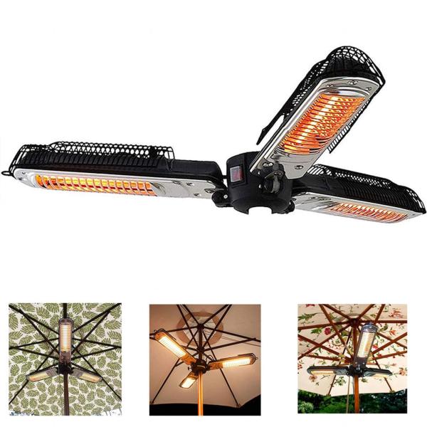 商品名:  WSYKC Umbrella Heater Outdoor Patio Outdoor Heaters for Patio Electric Folding Outdoor for Patio, Commercial and R...