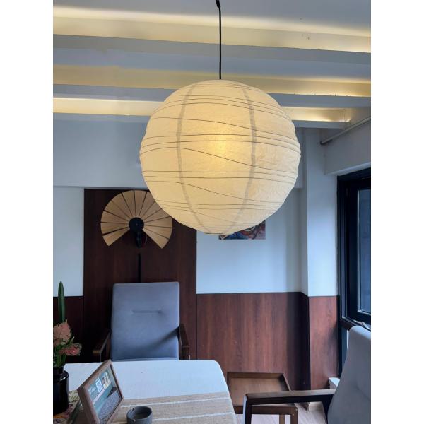 商品名:  Hytsoeee(19.69Inch) Paper Lamp Shade,White Spherical Large Paper Lantern,Handmade Lantern Pendant Light Shade for ...