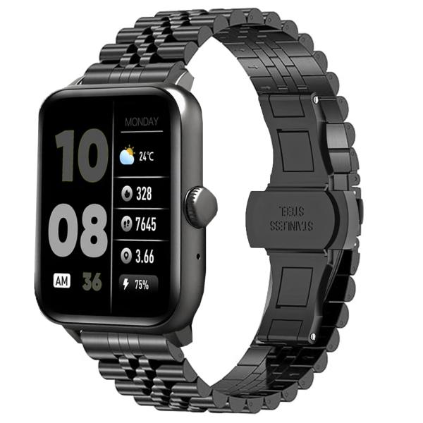 商品名: 3Plusスマートウォッチバンドに対応。バタフライ折りたたみ式クラスプリンクブレスレット。3Plus Mega / Callie / Vibe Fit / Vibe Plus / Vibe + / Vibe+ (Gen 2) / ...