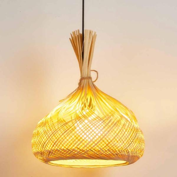 商品名:  STVDEDG Creative Unique Shape Chandelier Fashion Retro Bamboo Art Pendant Lamp Traditional Bohemian 1 Light Hangin...