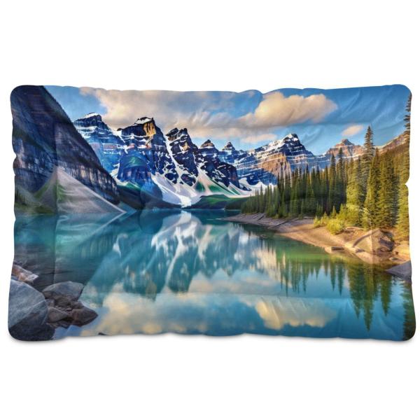 商品名:  FJDENG Mountain Pet Bed Soft Non-Slip Bottom Design Calming Dog Bed for Small Medium Dogs and Cats,24x18inブランド: FJ...