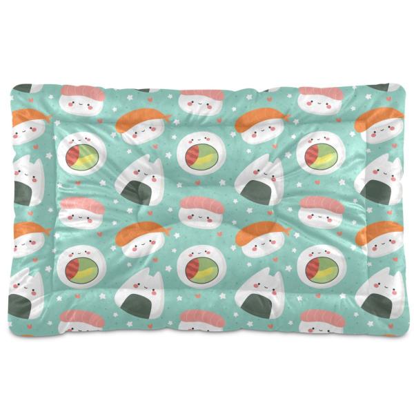 商品名:  FJDENG Sushi Pattern Pet Bed Soft Non-Slip Bottom Design Calming Dog Bed for Small Medium Dogs and Cats,36x24inブラン...