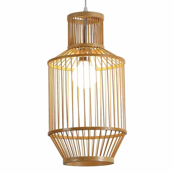 商品名:  STVDEDG Chinese Pastoral Style Pendant Lights Minimalist Antique Bamboo Chandelier E27 Hollow Decorative Hanging L...