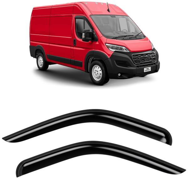 商品名:  Voron Glass Tape-on Extra Durable Rain Guards for Ram ProMaster 2014-2026, Window Deflectors, Vent Window Visors, ...