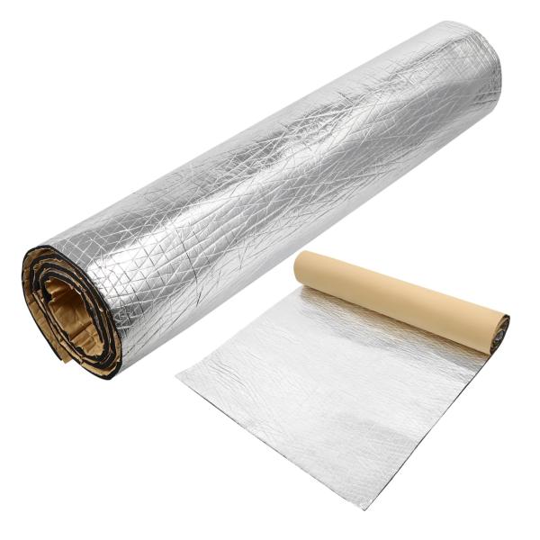 商品名:  FUNOMOCYA Aluminum Foil Sound Insulation Mat Thick Sound Deadening Cotton for Car Trunk Noise Reduction and Temper...
