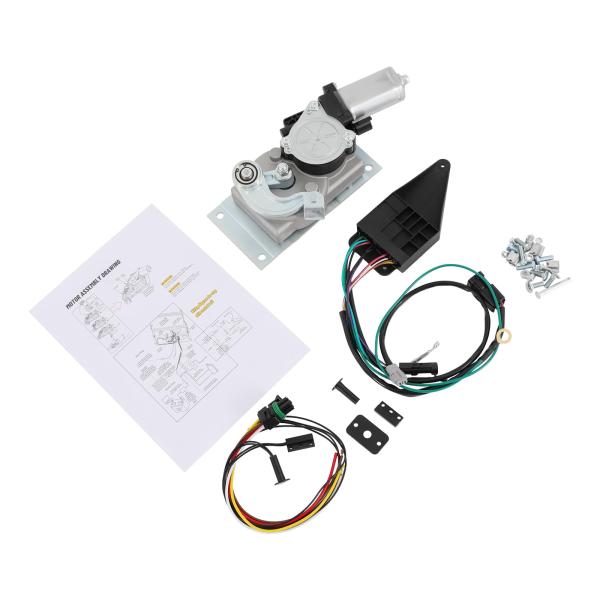 商品名:  RV Step Motor Conversion Kit, Motorhome Power Stair Motor Kit RV Gearbox with Motor and Control Unit Electric Entr...