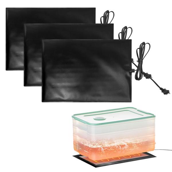 商品名:  12"x18" RV Tank Heater Pad with Automatic Thermostat, 12V RV Water Tank Heating Pad RV Holding Tank Heater Pad wit...