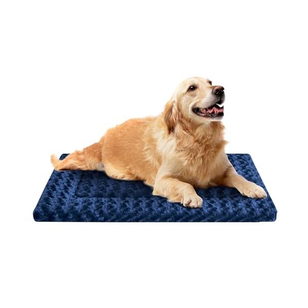 商品名:  Dog Bed Mat - Comfortable Dog Kennel Pad, Multi-Purpose Dog Crate Bed &amp; Dog Bed Mats for Dogs &amp; Cats ? Sof...