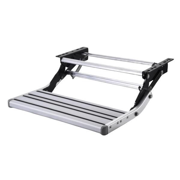 商品名:  Camper Stairs, Manual Folding Rv Steps, Aluminium Alloy Single Step, 200kg Load Capacity, Drop Down RV Stool, Easy...