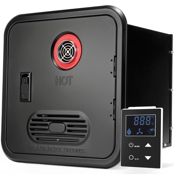 商品名: Andeman RVタンクレス給湯器 55,000 BTU 2.9GPM インスタント温水システム リモコン付き &amp; 15x15インチドア付き - 12V DC電源 CSA認証 キャンピングカー/トレーラーへの取り付け簡単...