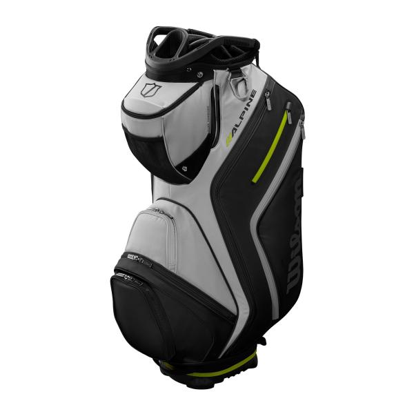 商品名: Wilson Staff アルパインゴルフカートバッグ - ライトグレー/ブラック Wilson Staff Alpine Golf Cart Bag - Light Grey/Blackブランド: Wilson(ウイルソン)高さ...