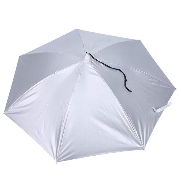 商品名:  Umbrella Hat,77cm/30.3inch Fishing Umbrella Hat Head Umbrella Hat,Folding Adjustable Sun Rain Cap, Sunscreen Windp...