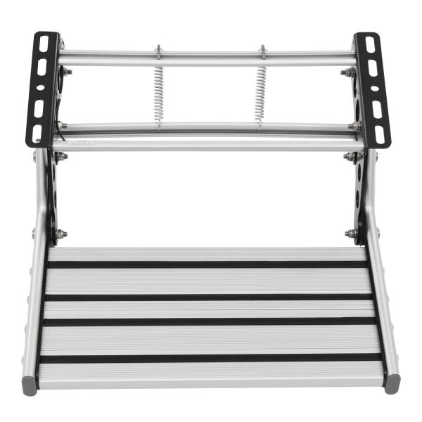 商品名:  Manual RV Step with LED Light, 330 lbs, RV Camper Step, One-Hand Expand or Collapse Anti-Slip Camper Ladders for M...