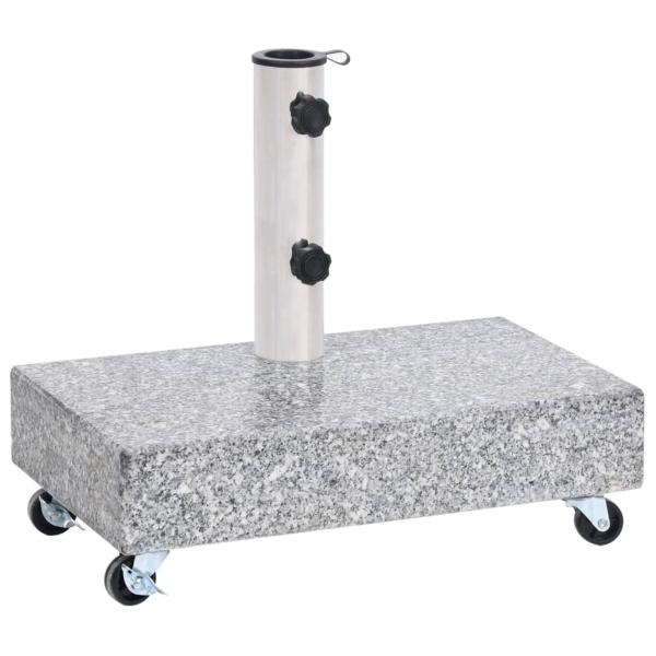 商品名:  Tidyard Umbrella Base Light Gray 17.7 x 9.8 x 3.3 Inch Granite, Parasol Pole Holder Beach Umbrella Stand for Lawn,...