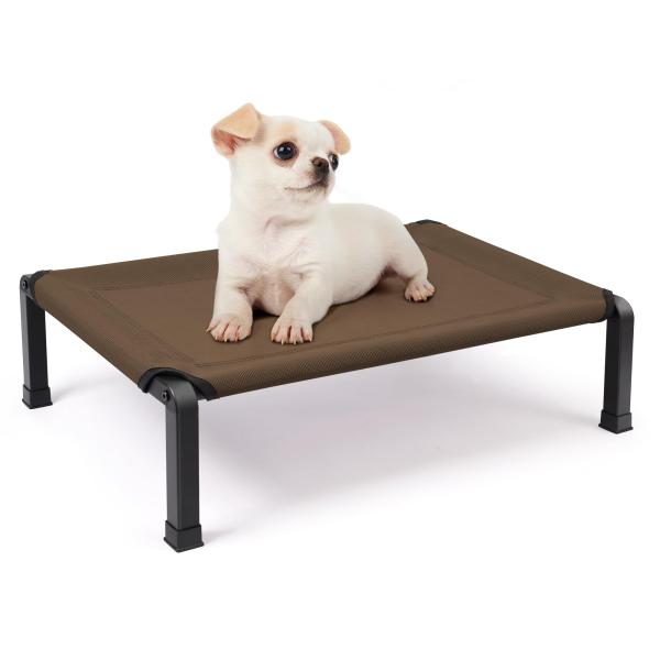 商品名:  Heeyoo Elevated Dog Bed, Cooling Raised Pet Cot with Chew Proof Mesh Fabric and Steel Frame, Portable Dog Cot Bed ...