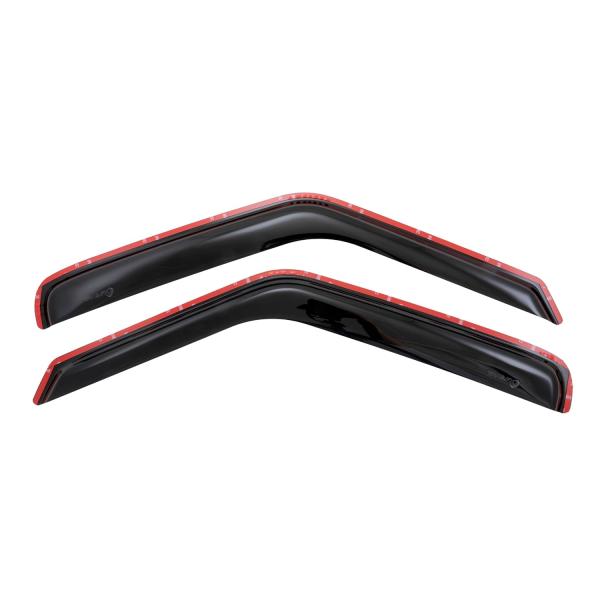 商品名:  TrailFX Window Vents Rainguards Fits Ford E-150 2007-2014 Low Profile Acrylic Snap-in Installation 2-Piece Smoke i...