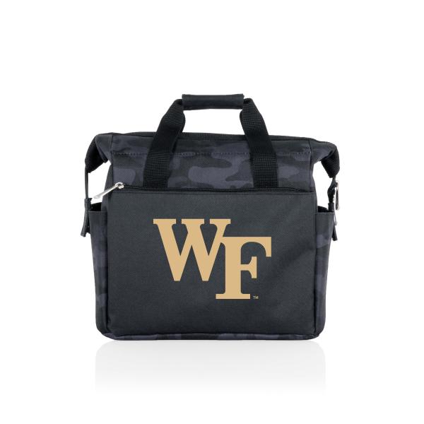 商品名:  Picnic TIME NCAA Wake Forest Demon Deacons On The Go Lunch Bag Cooler, Soft Cooler Lunch Box, Insulated Lunch Bag,...