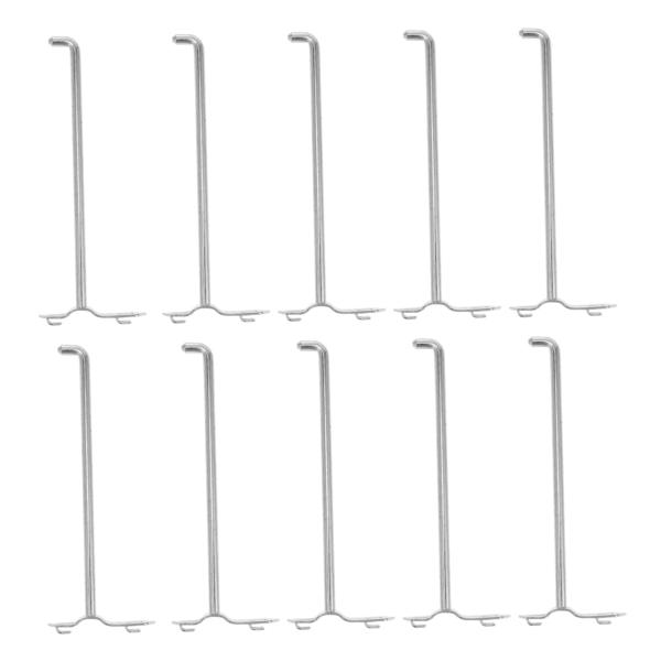 商品名:  PRETYZOOM 10pcs Heavy Duty Garage Storage Hooks Metal Tool Hanger for Garden Tools Easy Installation for Sheds and...