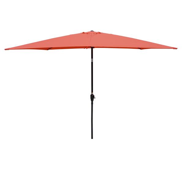 商品名:  The Fellie Patio Umbrella 6 x 9FT Outdoor Umbrella with 6 Sturdy Ribs Table Market Umbrella with Tilt and Crank Ou...