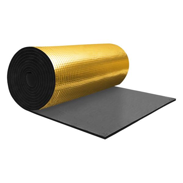 商品名:  X AUTOHAUX 394mil 10mm 6.5sqft Sound Deadening Mat Aluminum Foil Heat Shield Material Universal for Hood Boat Engi...