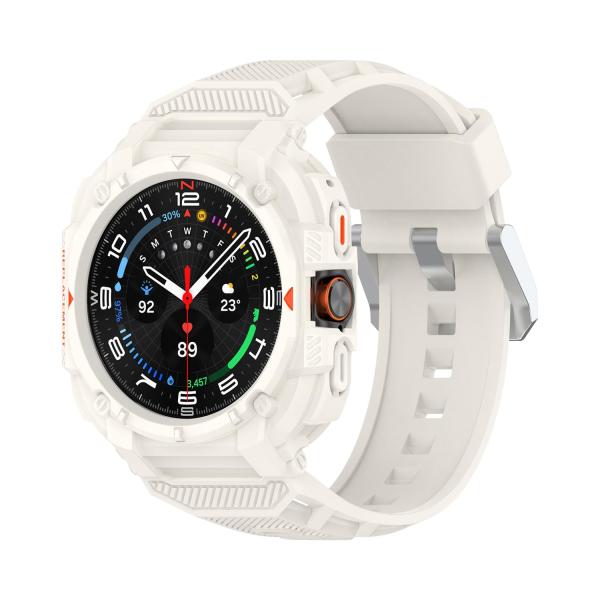 商品名: Miimall 頑丈なスポーツケースバンド Samsung Galaxy Watch Ultra 47mm用 軽量 ソフト TPU メカ保護バンパー + ストラップコンボ 耐衝撃耐衝撃耐衝撃耐衝撃耐衝撃耐衝撃バンド Galaxy ...