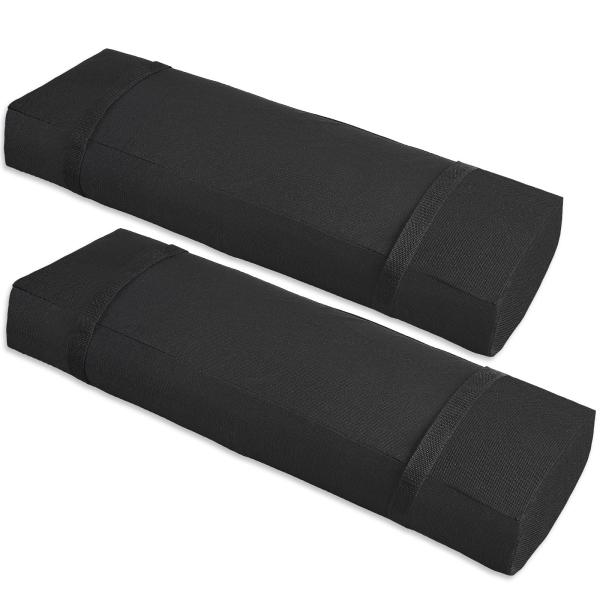 商品名: PidmFoy アンブレラ ベースウェイト サンドバッグ、高耐久 2x44 LBS アウトドア 防風 安定 ウェイト 市場の傘、パティオ家具、キャノピー、ビーチチェア用 安全なサンドバッグベースアンカー(ブラック) PidmFoy...