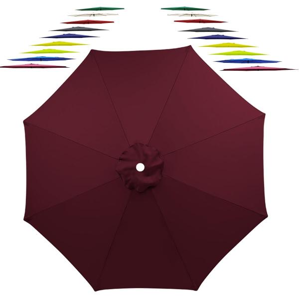 商品名:  GROWTHLIN Umbrella Replacement Canopy, 6.5ft/7.5ft/9ft/10ft Outdoor Patio Umbrella Replacement Cover, 6 Rib 8 Rib ...