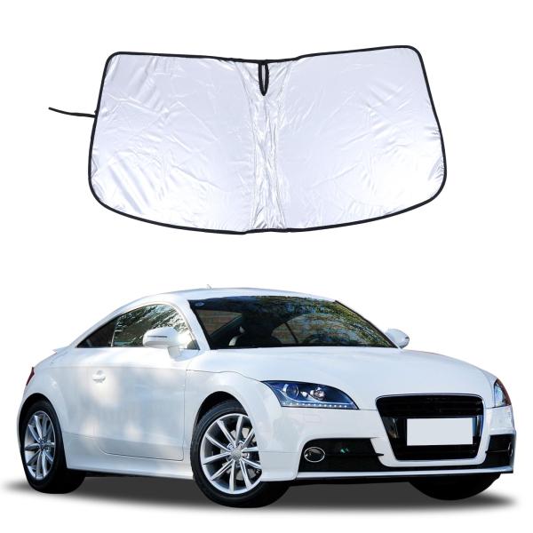 商品名:  Heutamo Windshield Sunshades Compatible with Audi TT 2007-2015 Reflective Sunshade Front Window Sunshade Heat Bloc...
