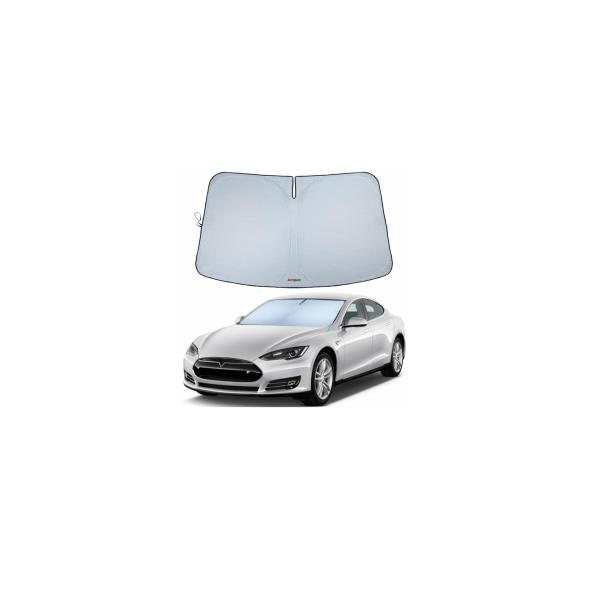 商品名: モデルS フロントガラスサンシェード Windshield Sun Shade for Tesla Model S ? Custom Fit Front Window Sunshade, Blocks 99% UV &amp; H...