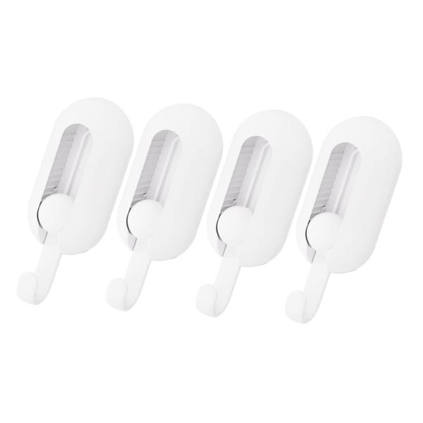 商品名:  Cabilock 4pcs Curtain Rods No Drilling Swivel Ceiling Hook for Wall Adhesive Hook for Clothes Storageブランド: Cabiloc...