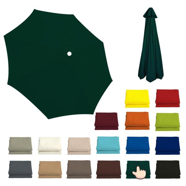 商品名:  7.5/8.8/9.8ft Patio Umbrella Replacement Canopy, Table Market Yard Umbrella Replacement Top Cover with 8 Ribs (Can...