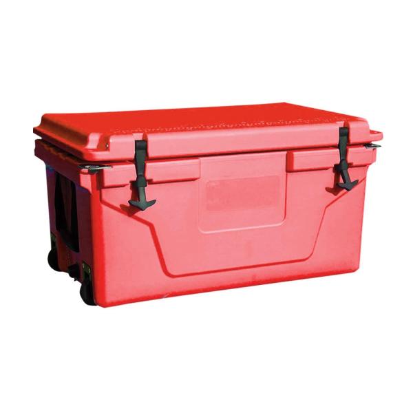 商品名:  Strawberry Fairy Outdoor Portable Insulated Cooler Box with 65QT Capacity, Heavy-Duty Design, Redブランド: Strawberry ...