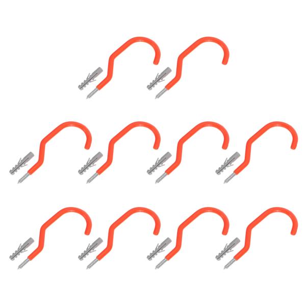 商品名:  Hemobllo 10pcs Heavy Duty Ceiling Storage Hangers Wall Bike Hooks for Easy Installation Garage Shed and Home Stora...