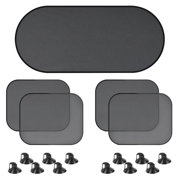 商品名:  Car Sun Shade for Side and Rear Window (5 Pack),Car Window Shade Used for Sunshade Insulation UV Protection for Ki...