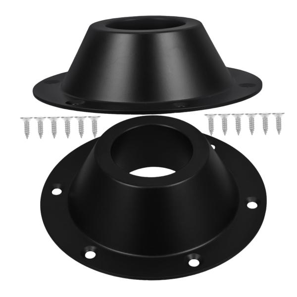 商品名:  POPETPOP 2pcs Aluminum Rv Table Base Mount and for Rv Boat and Trailer Secure Stability with Bracket Black Finishブ...